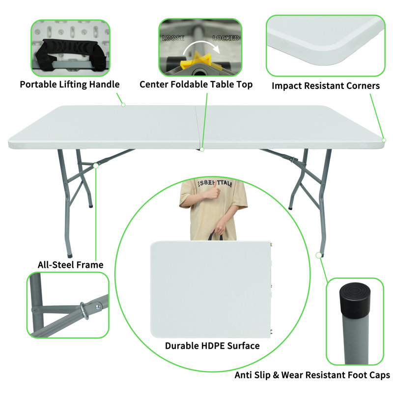 Giant foldable table store
